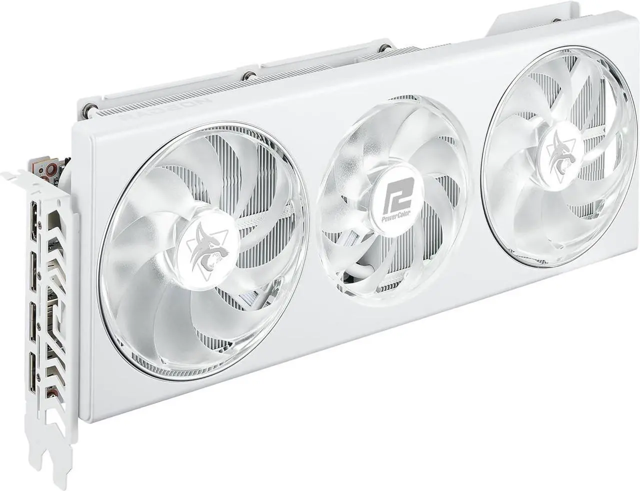 Refurbished: PowerColor Radeon RX 7800 XT HellHound Spectral White 16GB ...