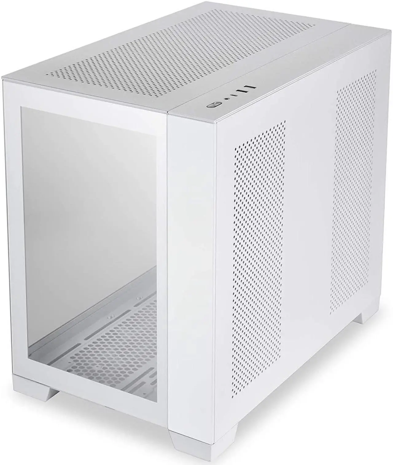Refurbished: Lian Li O11 Dynamic ATX Mini Snow ATX Mini Tower with 750W ...