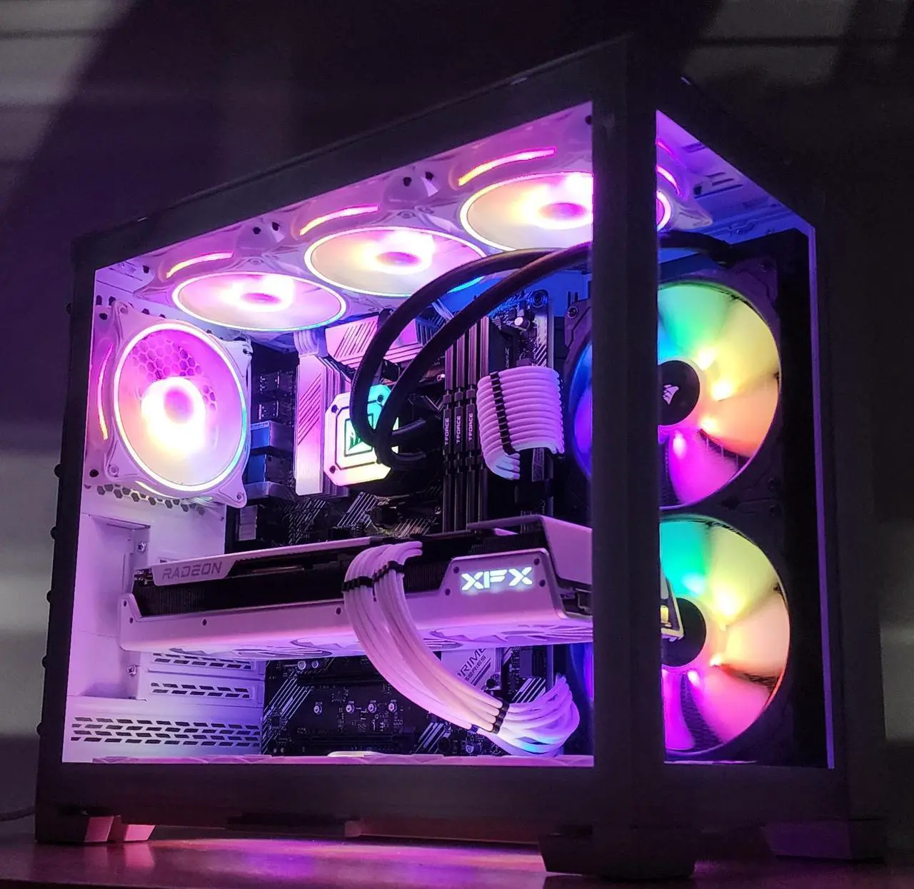 Gaming PC Ryzen 7 5700X3D 32GB RAM 2TB SSD RX 7900 XT 20GB Windows 11 ...