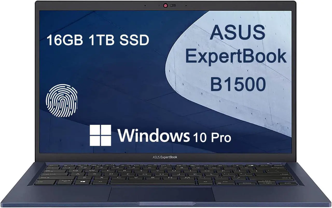2022 ASUS ExpertBook B1 B1500 15.6" FHD (Intel 4-Core i5-1135G7, 16GB ...