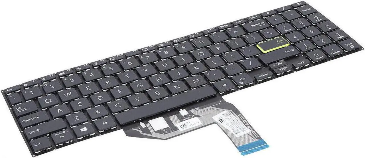 US Keyboard for ASUS VivoBook 15 S533 X513 M513 M5600IA E510 BLACK ...
