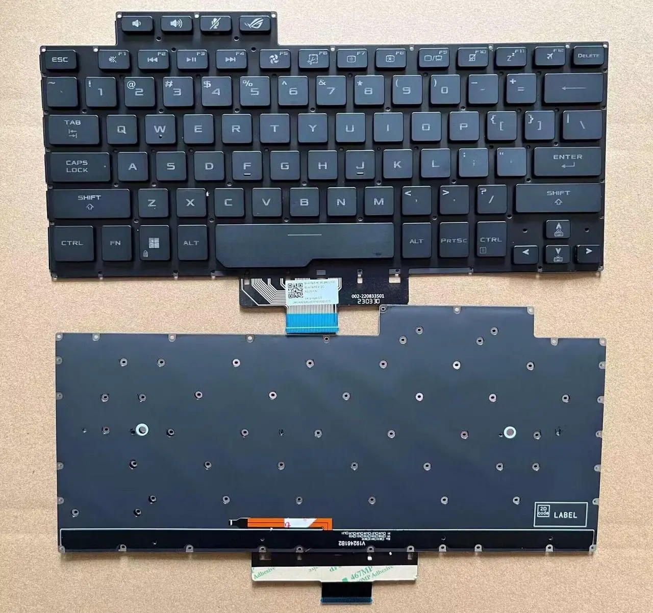 US Black Backlit Keyboard for ASUS Zephyrus GA401 GA401I GA401IU ...