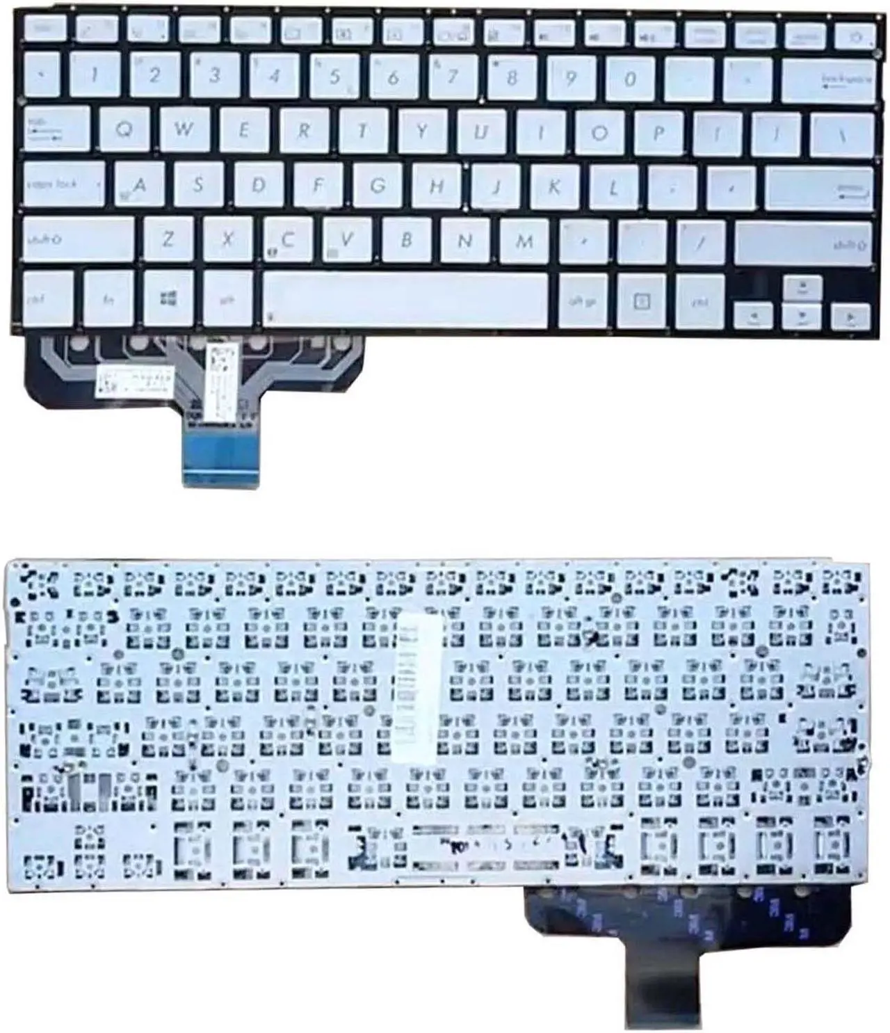 Laptop Keyboard for ASUS UX301 UX301L UX301LA UX301LN UX301A White ...