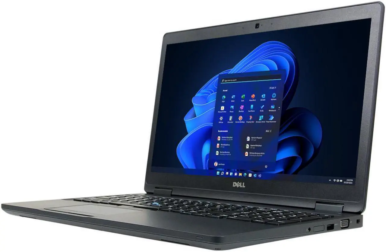 Refurbished: Dell Latitude 5580 15.6" 1920x1080 Full HD Laptop PC, Intel Core i7-7600U 2.8GHz ...
