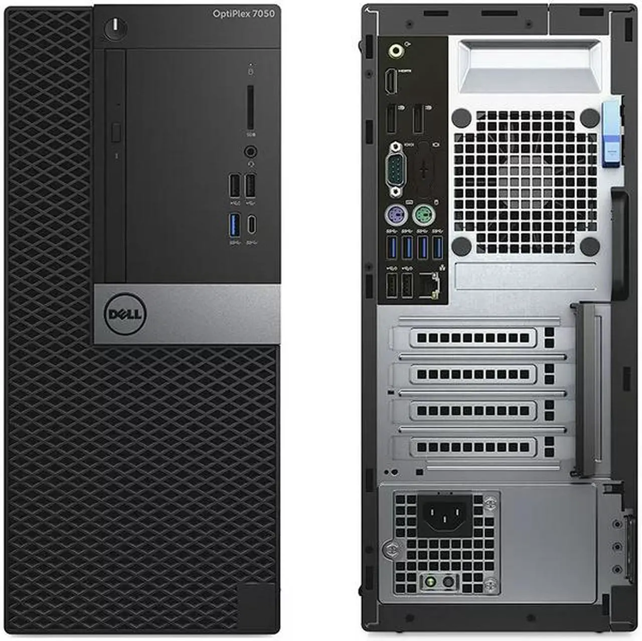 Refurbished: Dell OptiPlex 7050 MT Desktop PC, Intel Core i5-6600 3 ...