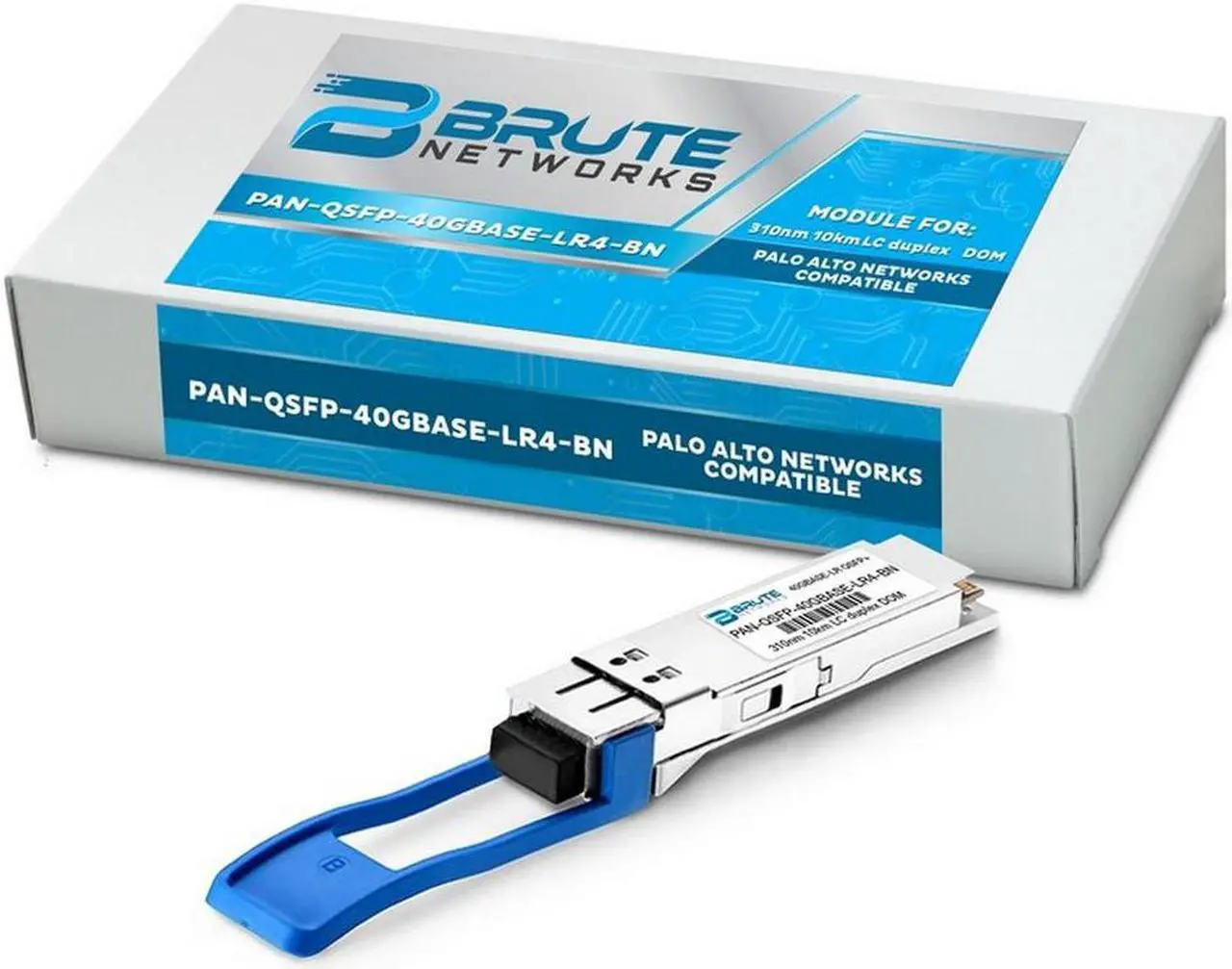 Palo Alto Networks PAN-QSFP-40GBASE-LR4 - 40GBASE-LR 10km SMF 1310nm QSFP+ (100% Compatible ...