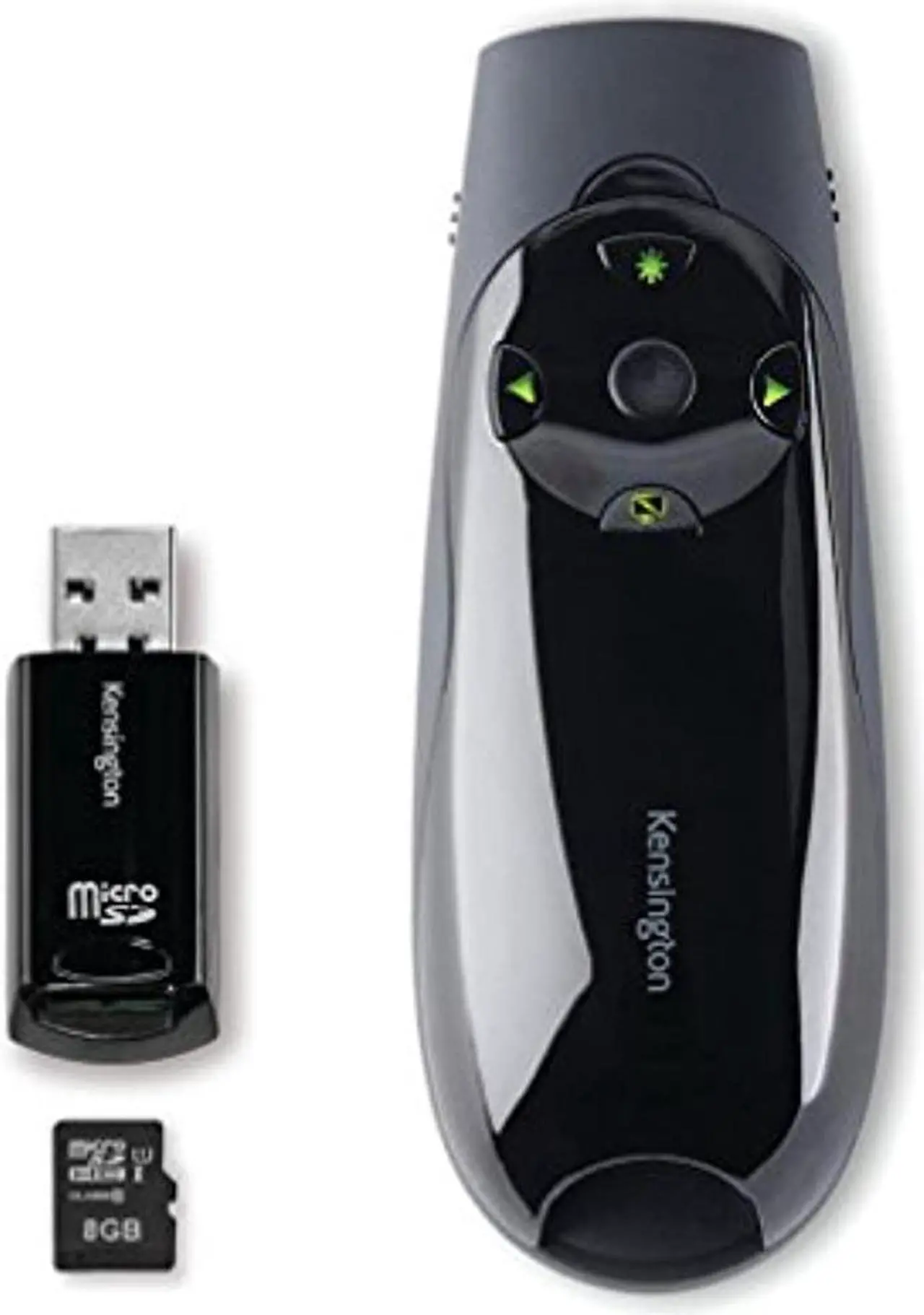 Kensington Expert Wireless Presenter with Green Laser Pointer, Cursor ...