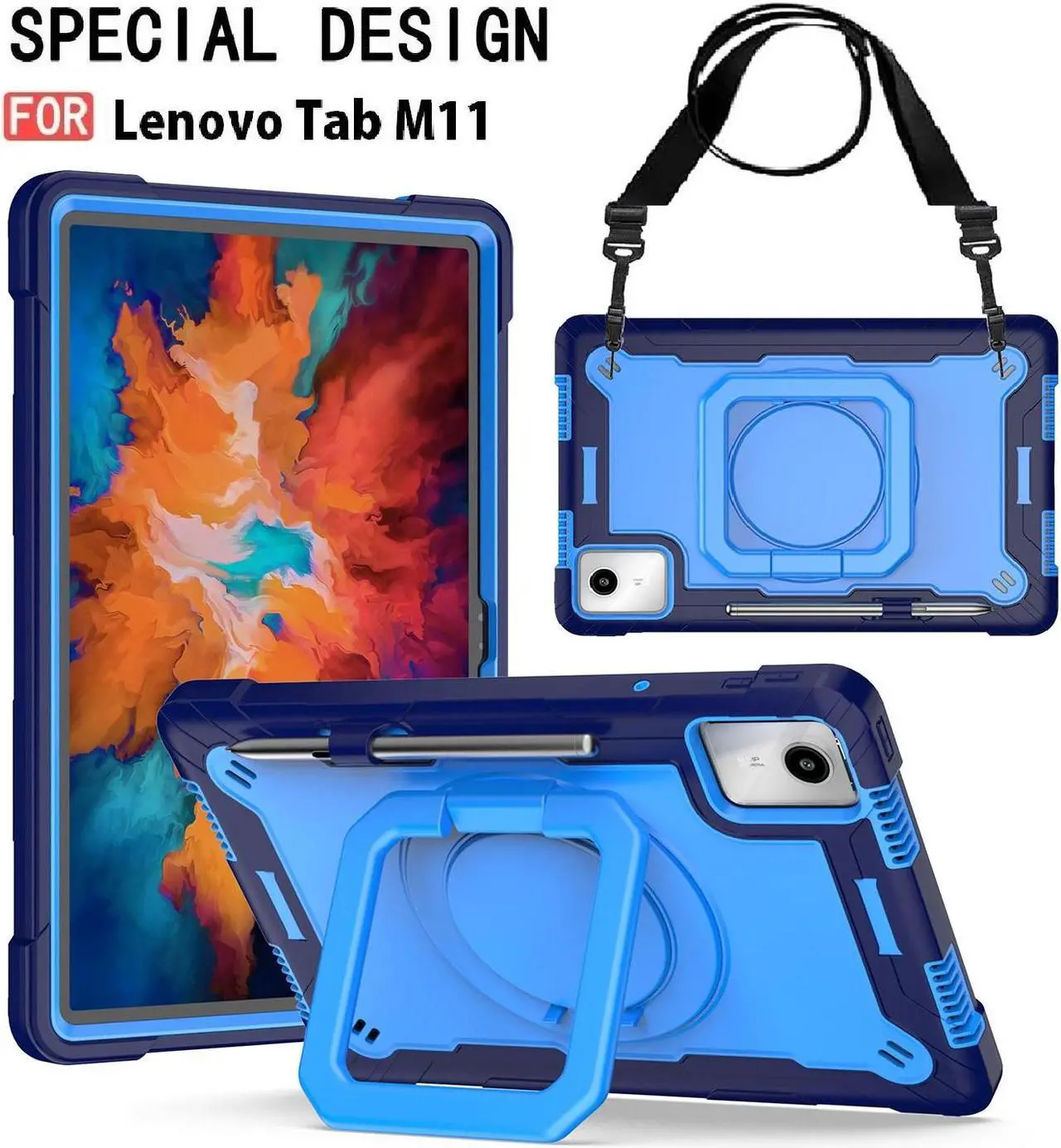 Case for Lenovo Tab M11 (11 inch) Tablet - Lenovo Tab M11 Case with ...