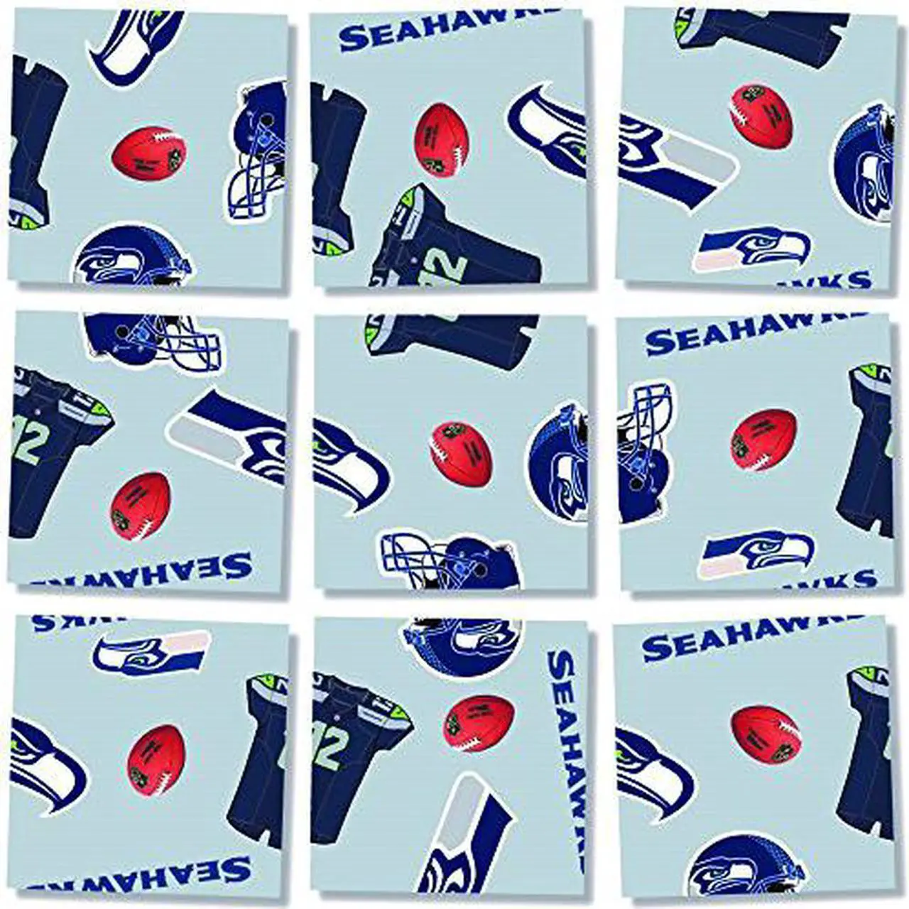 Seattle Seahawks NFL 9 Piece Scramble Squares Puzzle - Newegg.com