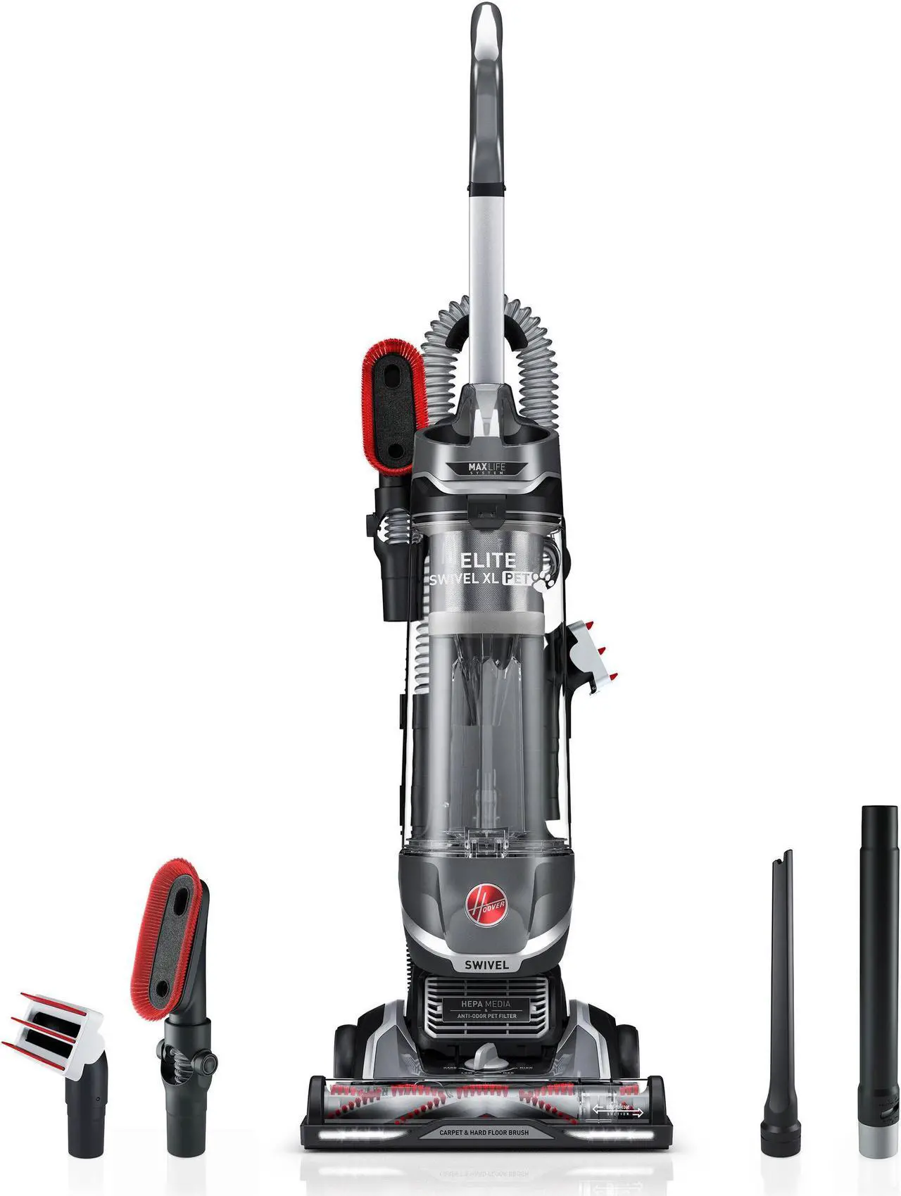 NEW HOOVER Complete Performance Advanced Bagged Upright, UH3061 ...