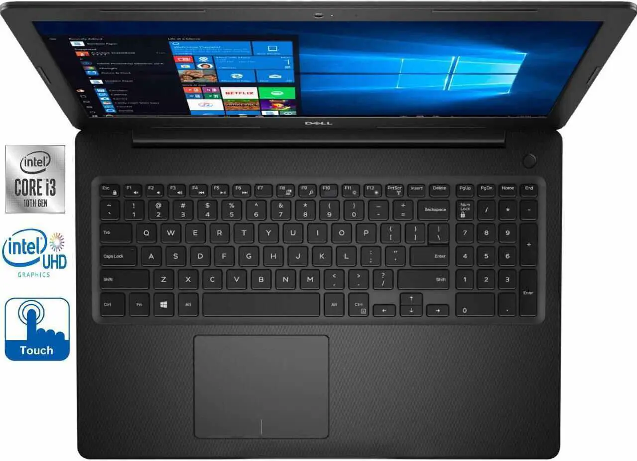 Dell Inspiron 15.6" HD TouchScreen Laptop,10th Gen Intel Core i3-1005G1 ...