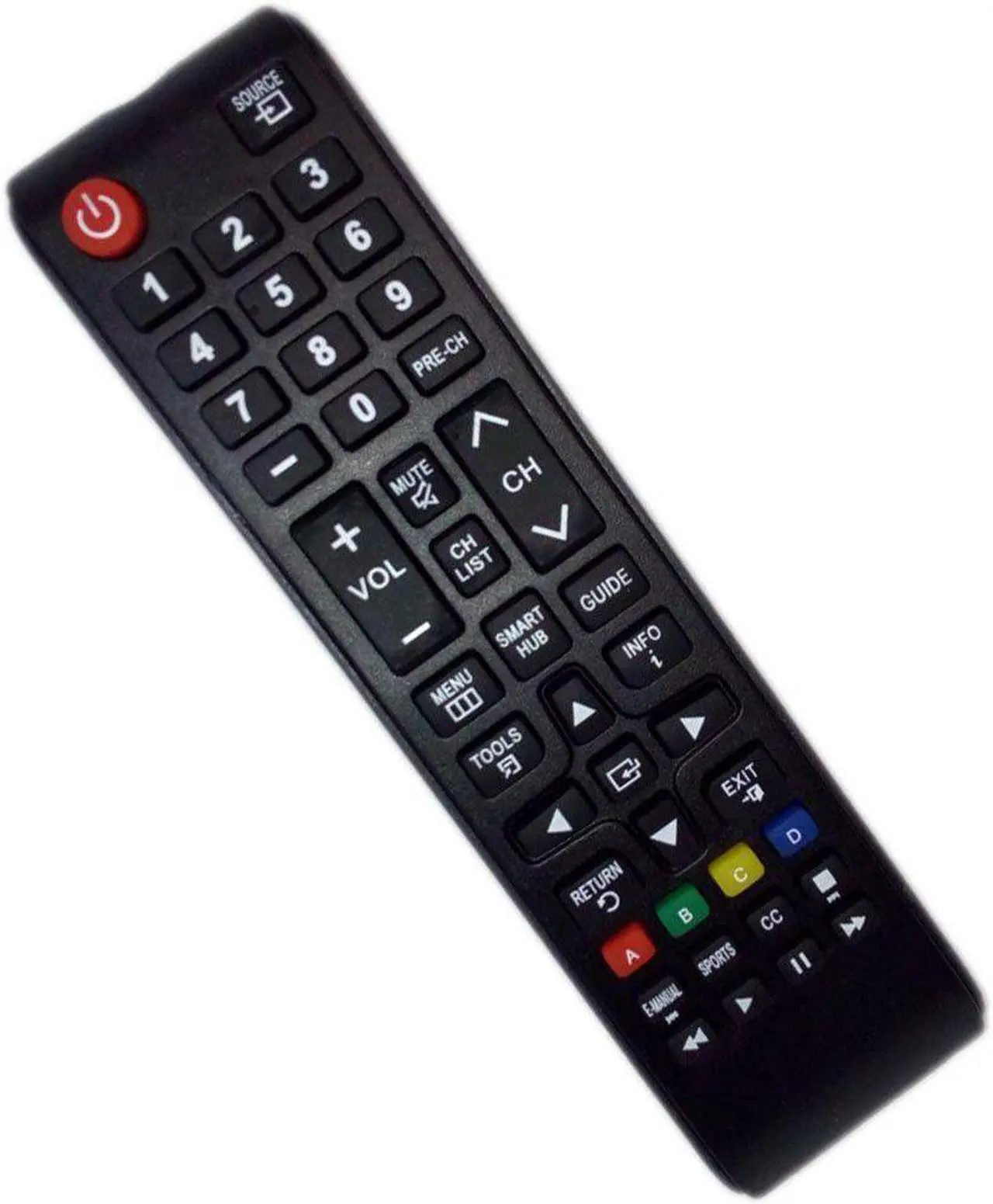 Replaced Remote Control Compatible for Samsung UN43JU640DF ...