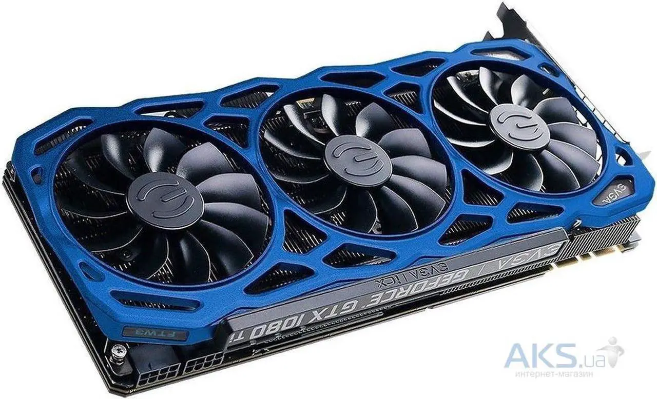 EVGA GeForce GTX 1080 Ti FTW3 ELITE GAMING BLUE, 11G-P4-6797-K3, 11GB ...