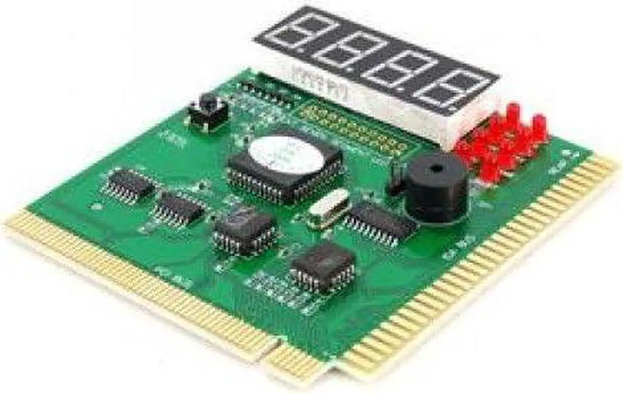 PCI PC Diagnostic Analyzer 4 Digit Card Motherboard Post Tester ...