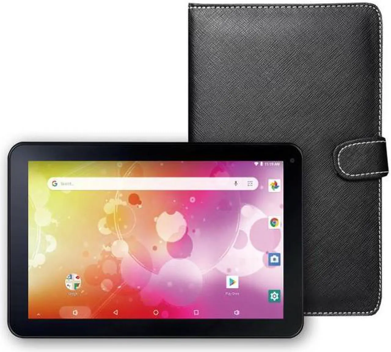 SuperSonic 10.1” Android 10 Tablet Quad Core + Keyboard & Folding Case ...