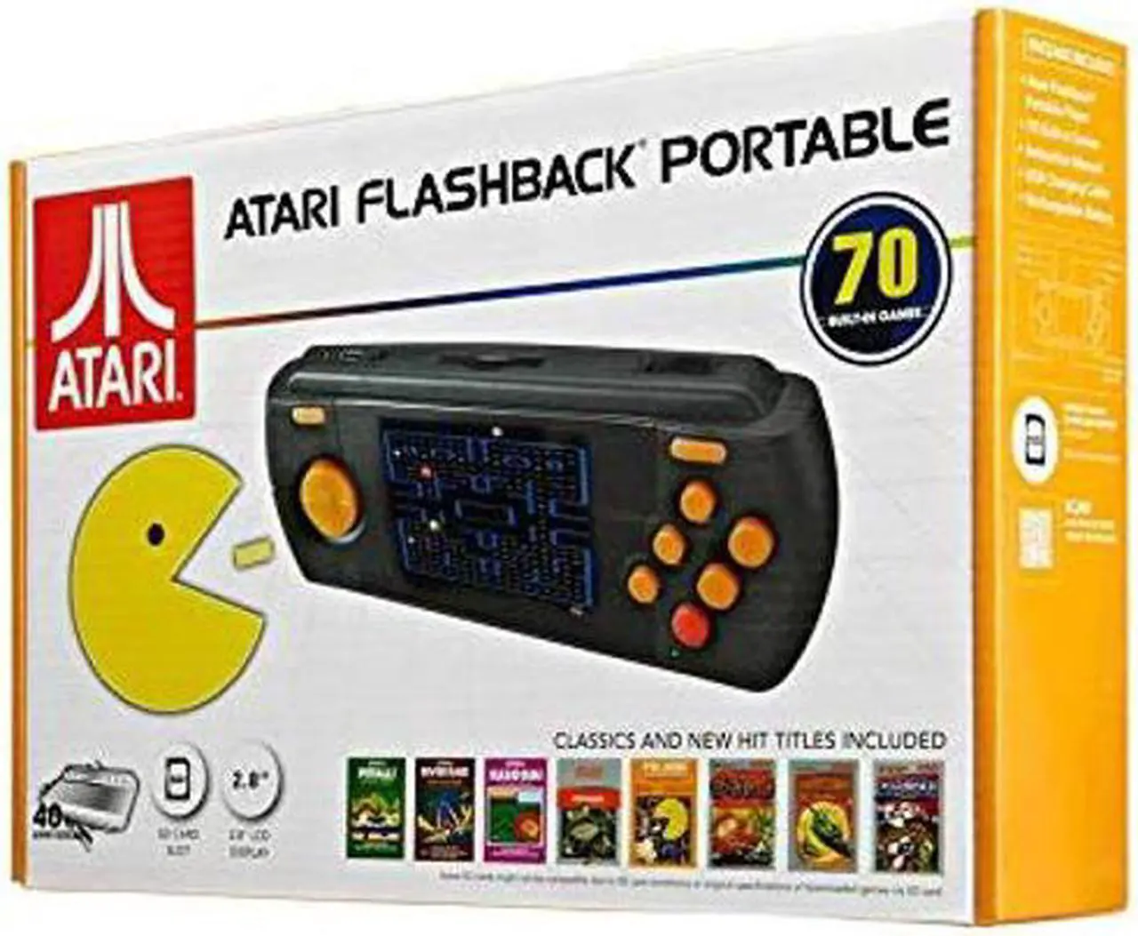 Atari Flashback Portable Game Player, Black, AP3228 - Newegg.com