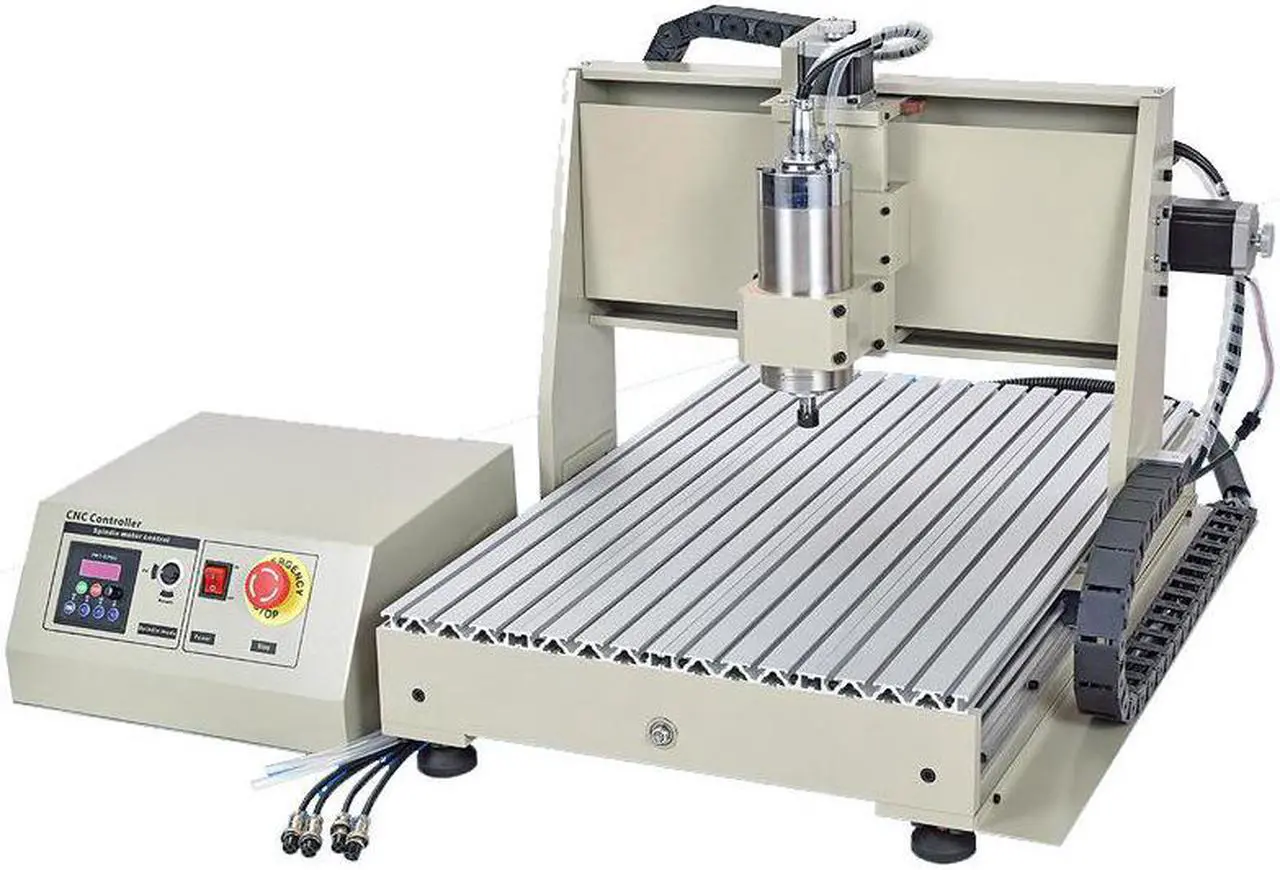 CNC Router Machine 240W CNC Engraving Machine Spindle 3-Axis Engraver ...
