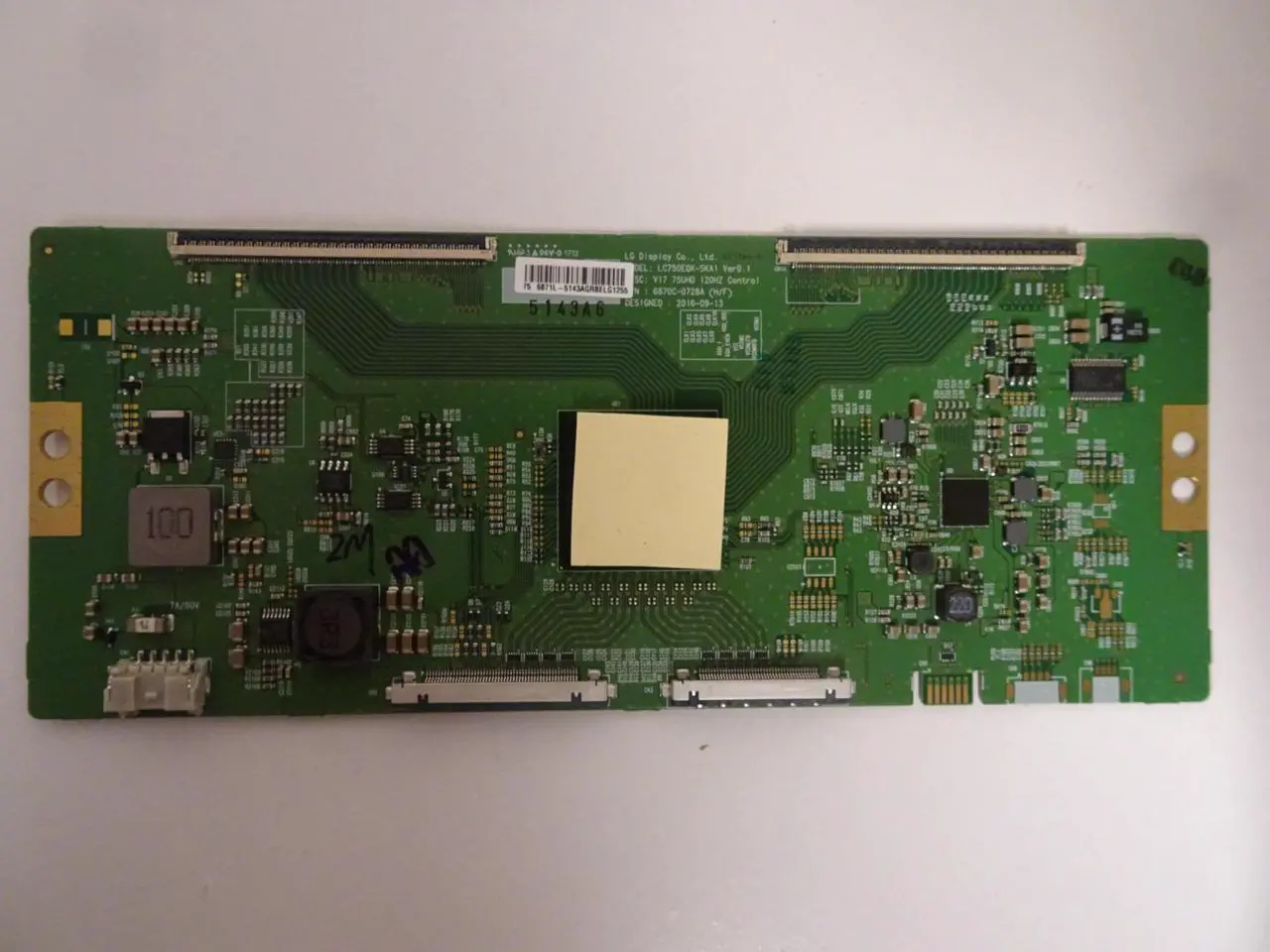 Sony XBR-75X850E T-Con Board (6871L-5143A) 1-897-120-21 - Newegg.com