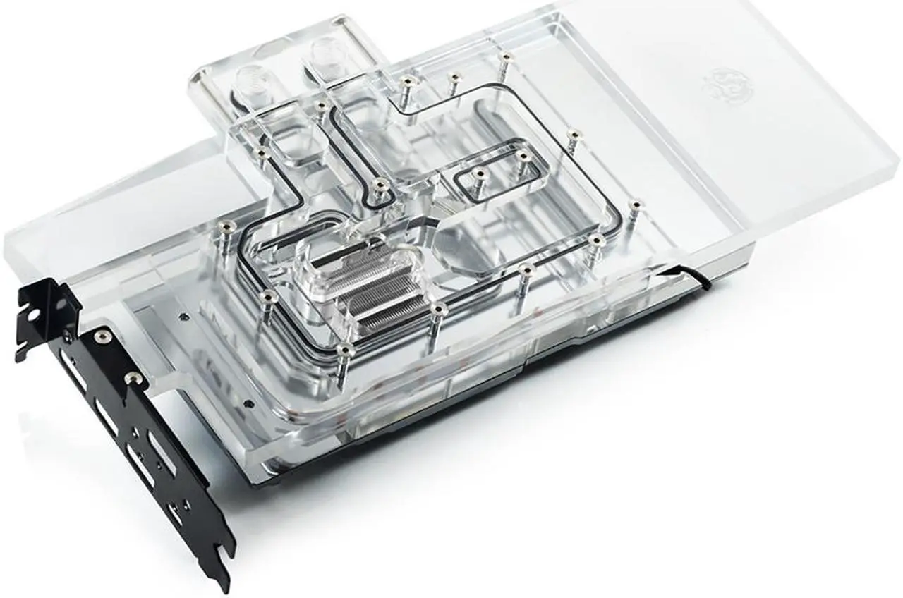 Bitspower Lotan series VGA water block and I/O bracket for MSI GeForce ...