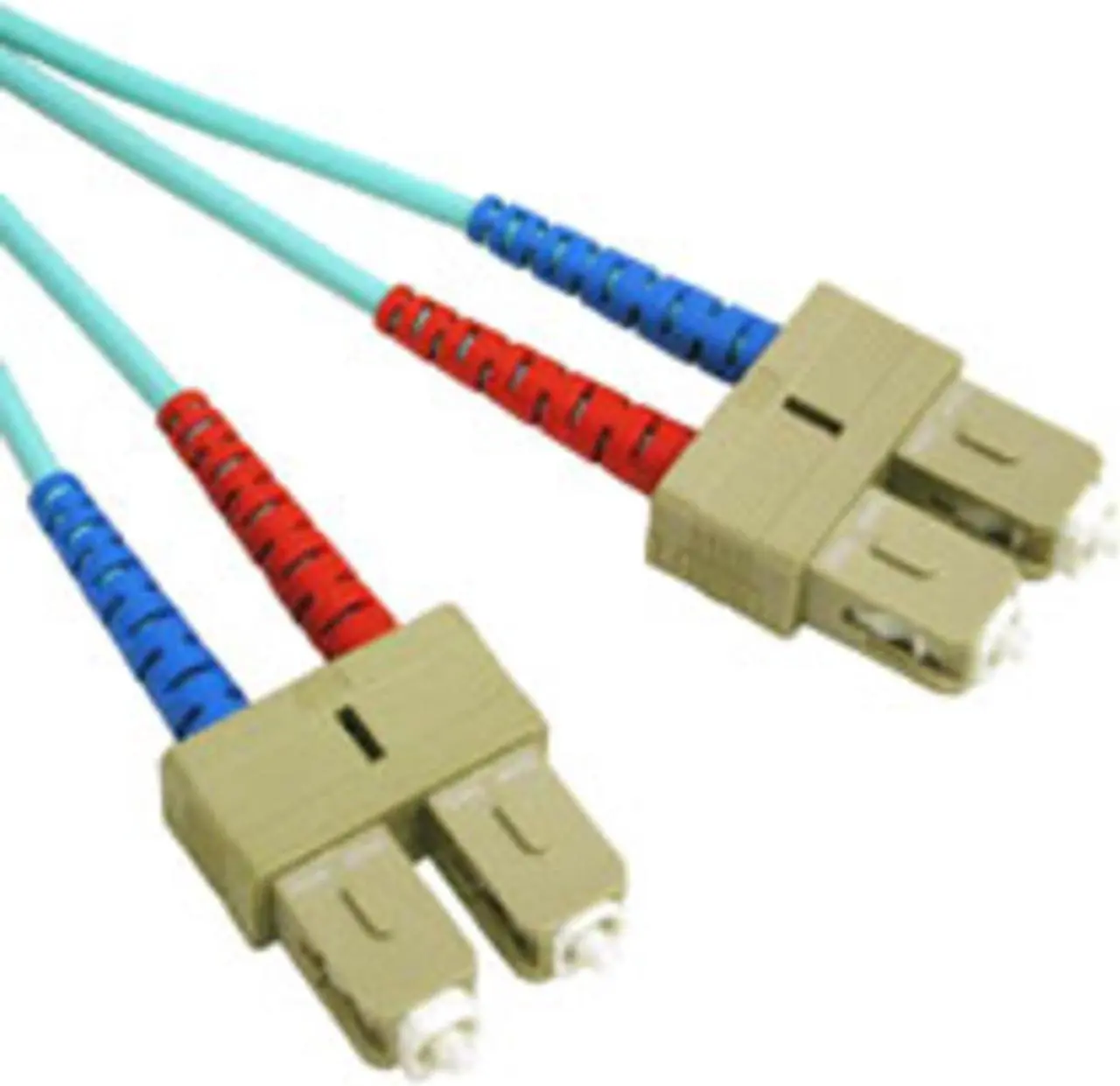Cables To Go 10Gb Fiber Optic Duplex Patch Cable - Plenum-Rated ...