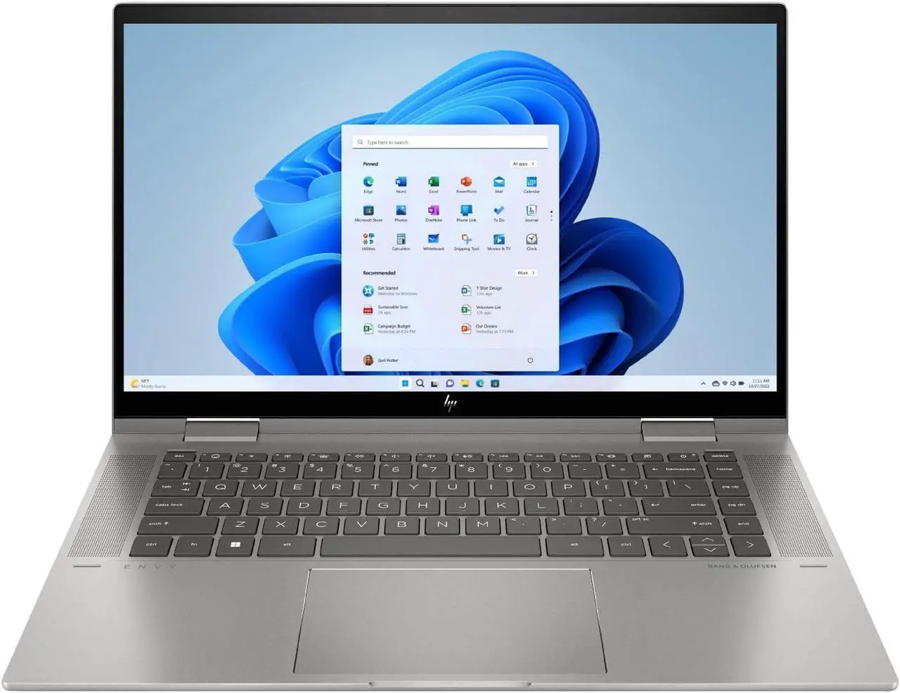 AMD Ryzen 5 7530U,16GB DDR4,1TB SSD, HP ENVY X360 2-in-1 15.6" Full HD ...