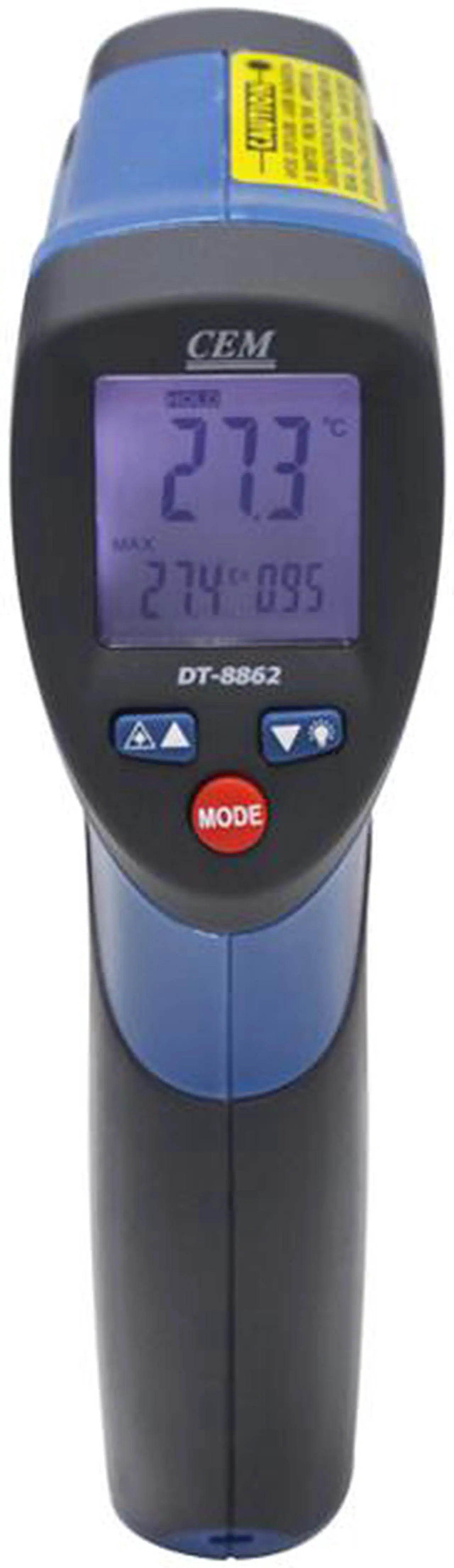 CEM DT-8862 Professional InfraRed Thermometers with Dual Laser ...