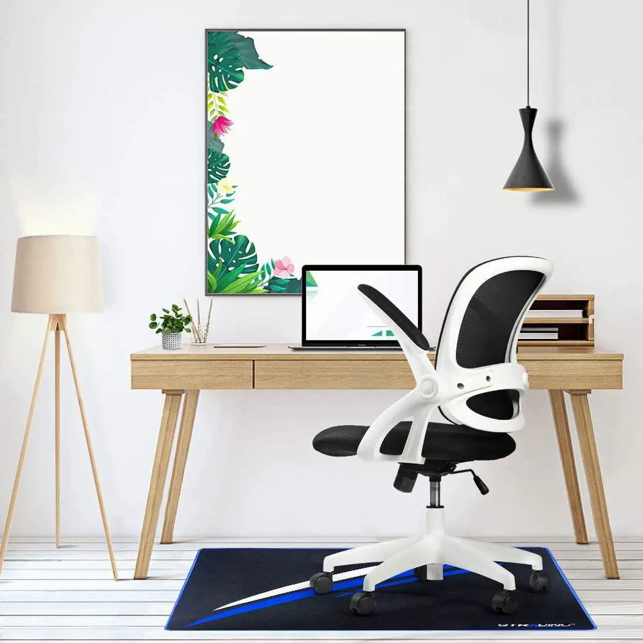 GTRACING Gaming Chair Mat for Hardwood Floor 43 x 35inch Office ...