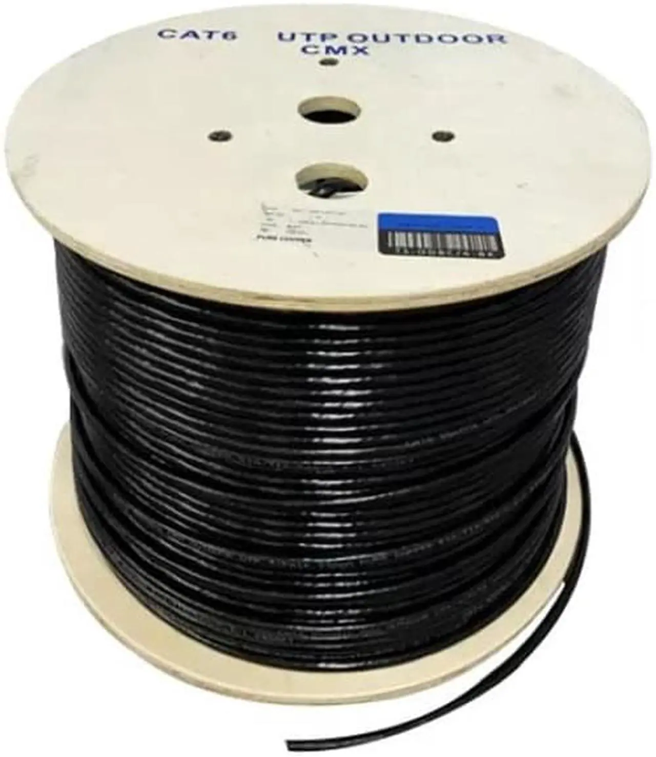CAT6 Outdoor Pure Solid Copper 1000ft Water Blocking Gel Filled ...