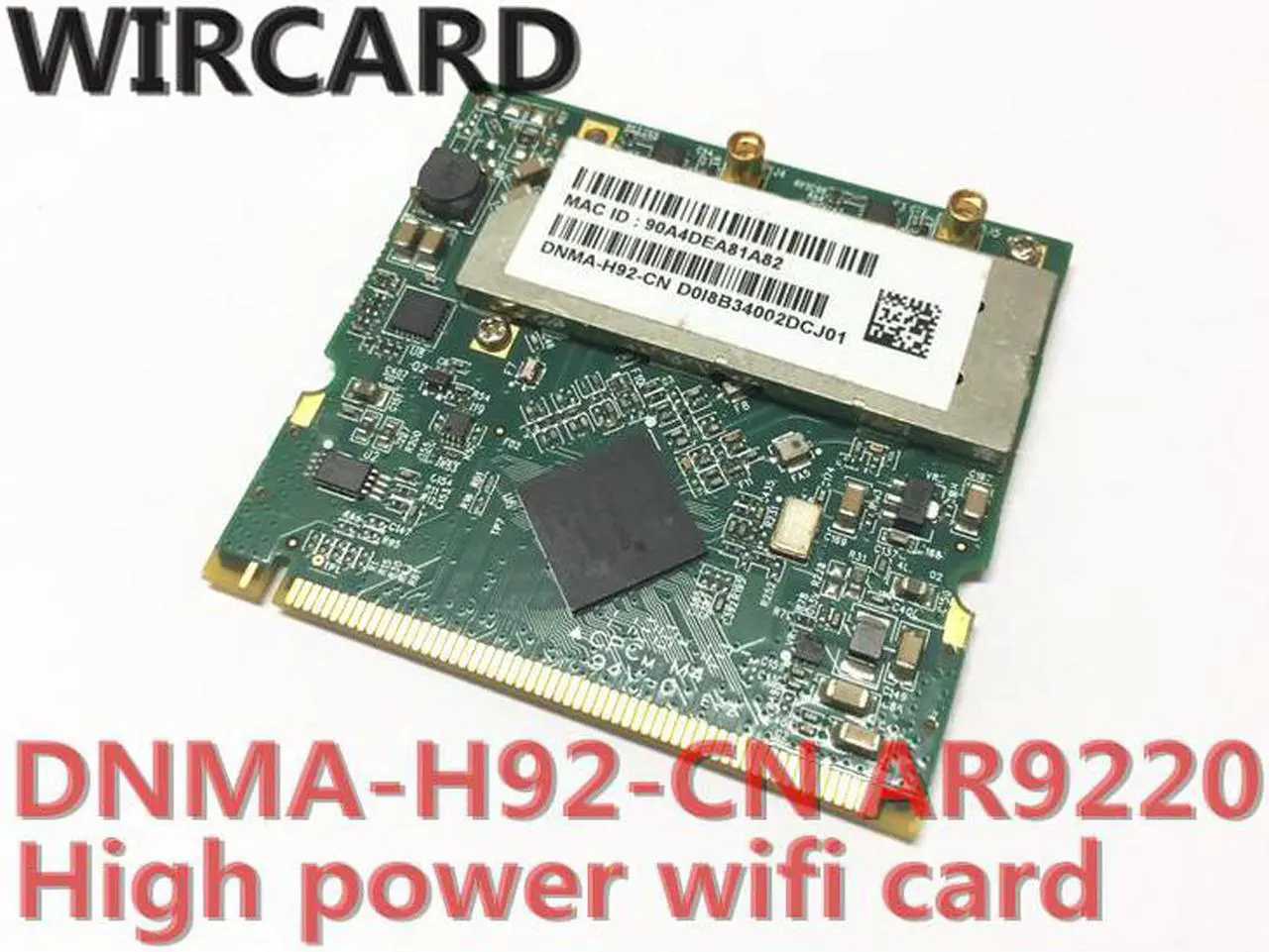 unex DNMA-H92 high-power 802.11 a/b/g/n dual-band wifi 2x2 mini-PCI ...