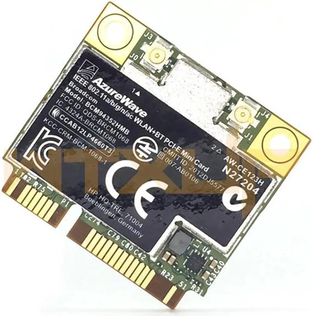 AzureWave Broadcom BCM4352 BCM94352HMB Mini PCI-E Wireless-AC wifi WLAN BT Bluetooth 4.0 Network ...