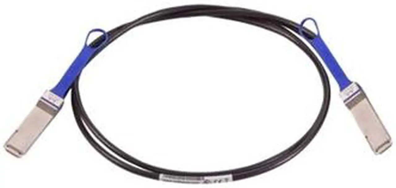 Mellanox Passive Copper cable, ETH 100GbE, 100Gb/s, QSFP28, 0.5m, Black ...