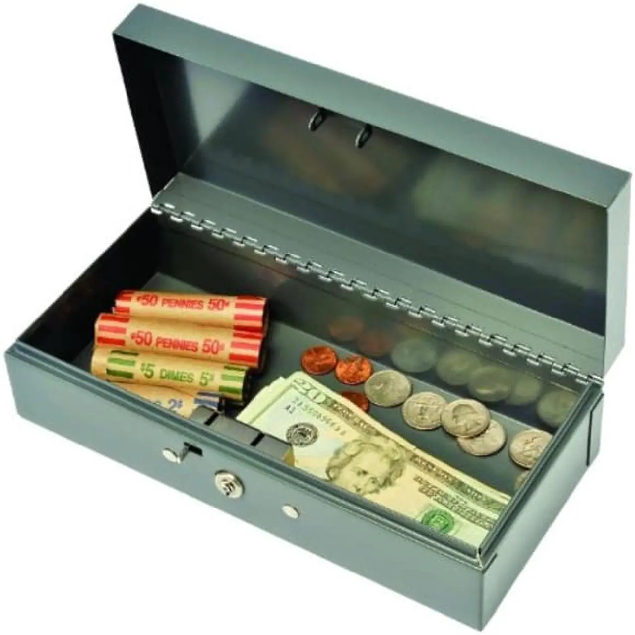 Mmf Steelmaster Cash Box With Lock - Newegg.com