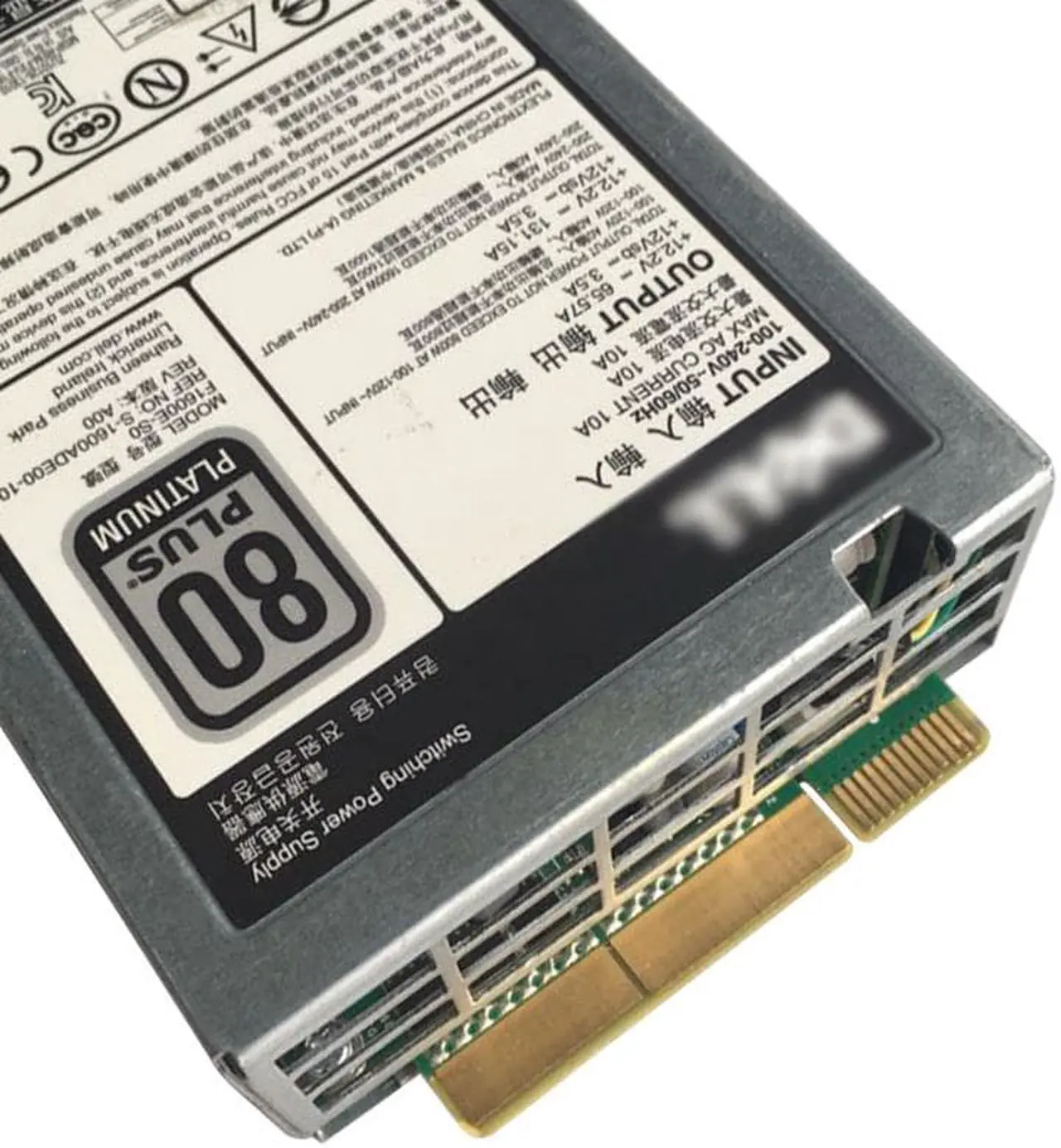 Used - Good: 1600W POWER SUPPLY 95HR5 F1600E-S0 D5W1N For DELL ...