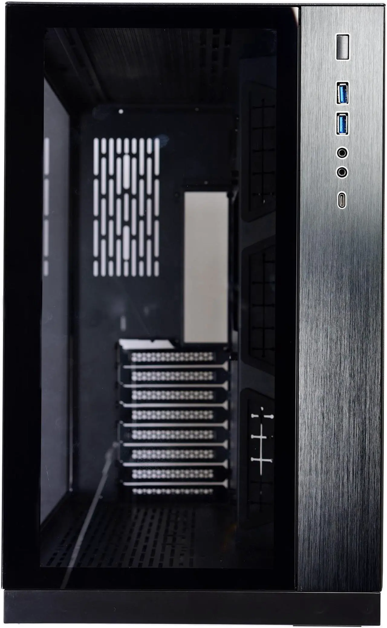 LIAN LI PC-O11 Dynamic black with Strimer 24 PINS Edition Black SECC ...