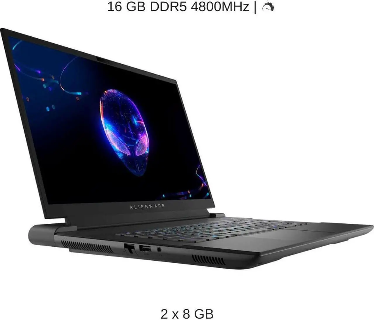 Alienware M16 [Black] 16" QHD+ 240Hz, 2.2 GHz i9-13900HX, RTX 4080, 16 ...