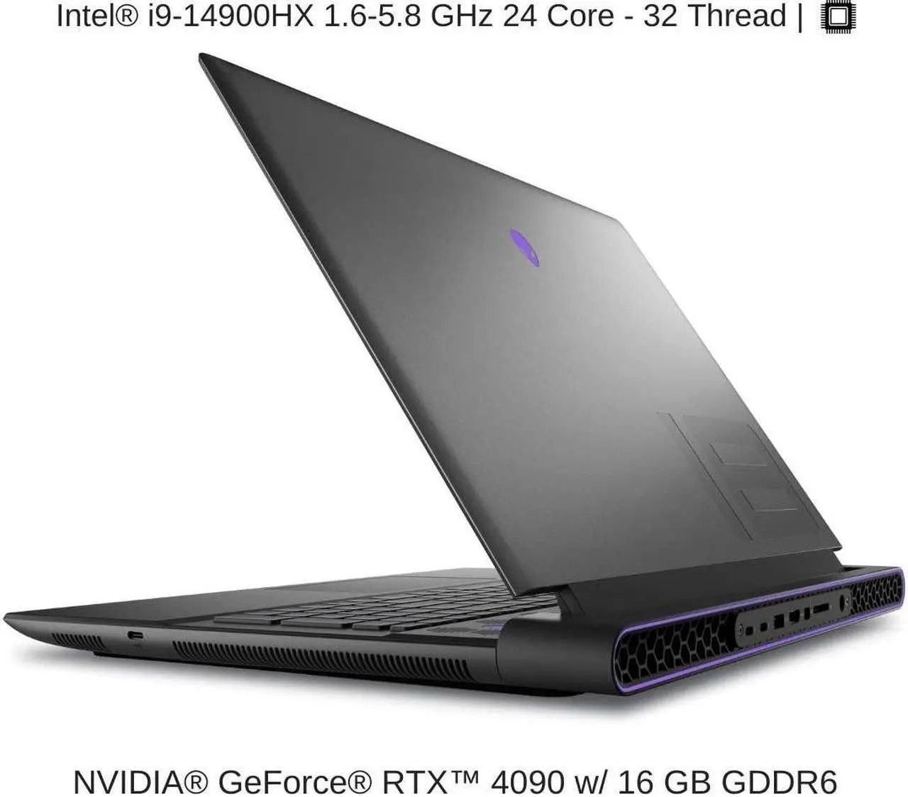 [2024] Alienware M18 R2 [Black] 18" QHD+ 165Hz, 1.6 GHz i9-14900HX, RTX ...