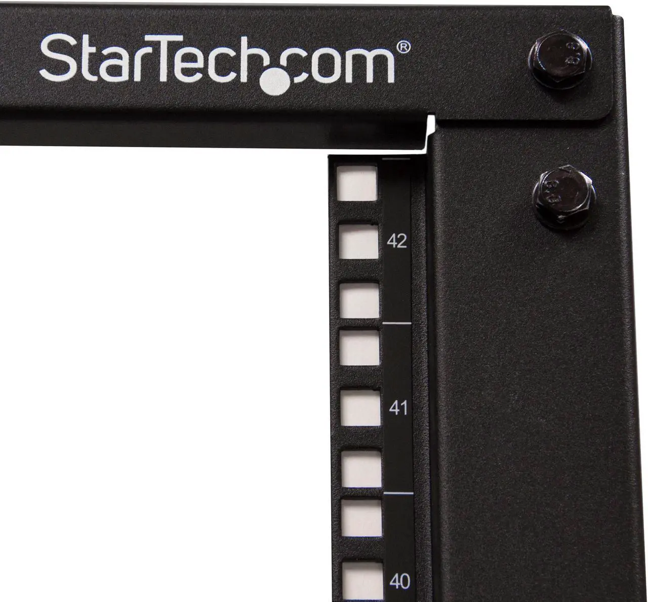 StarTech.com 4POSTRACK25U 25U Adjustable Depth Open Frame 4 Post Server ...