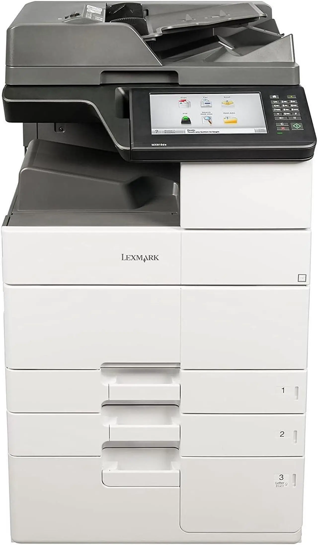 Lexmark MX910 MX912DXE Laser Multifunction Printer - Monochrome - Plain ...