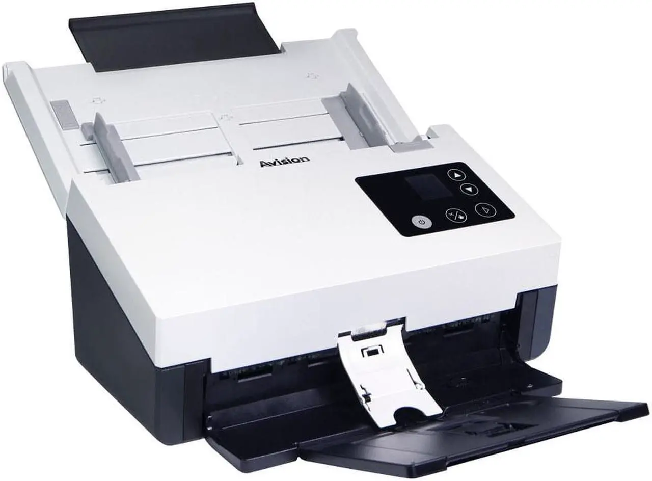 Avision AD345WN Document Scanner, fast 60 page-per-minute 120 ipm ...