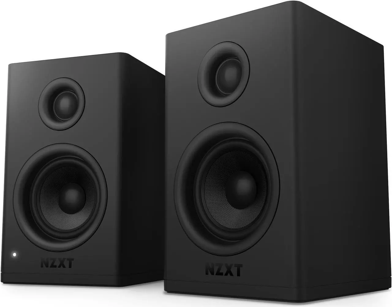 NZXT Relay PC Gaming Desktop Speakers - Full-Range Sound - 80 Watts ...