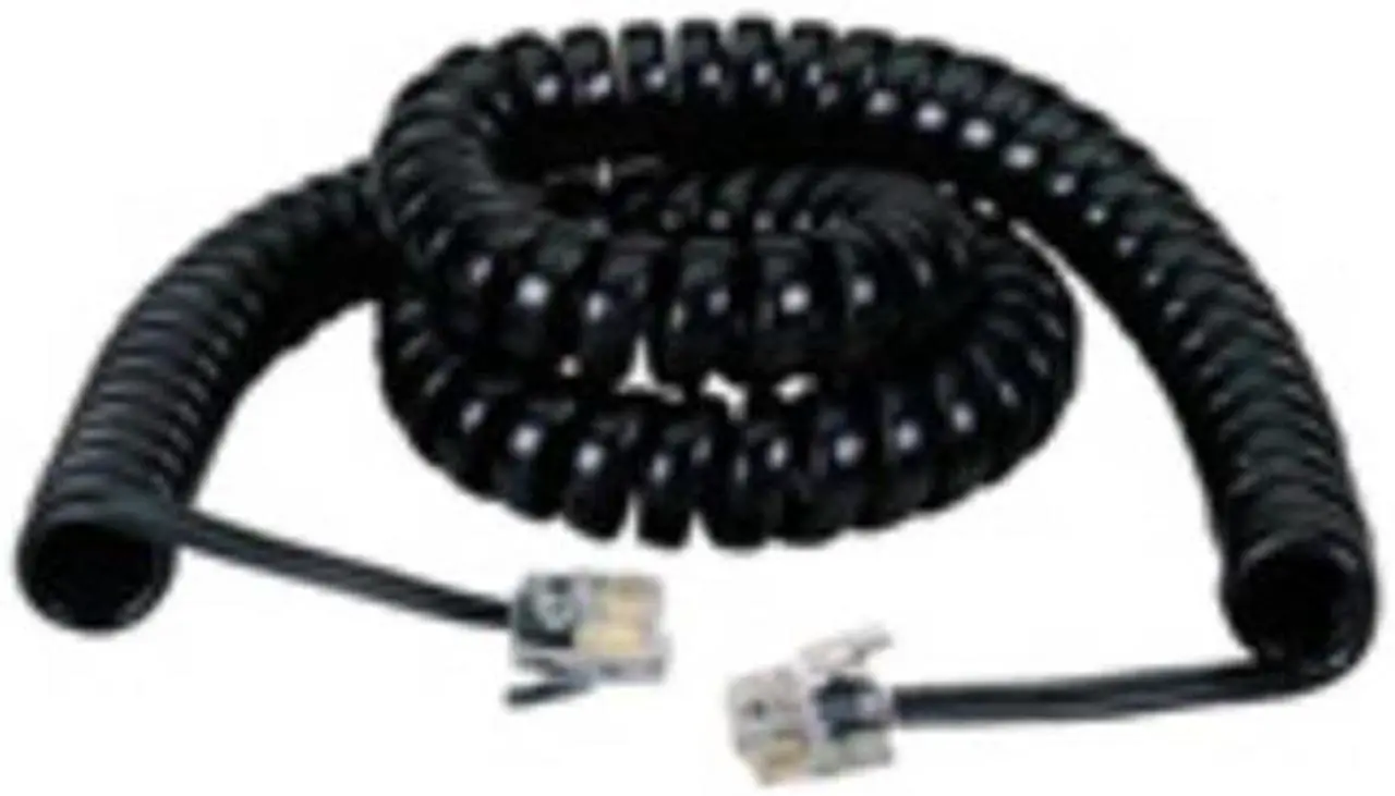 12-FT. DARK GRAY COILED TELEPHO - Newegg.com