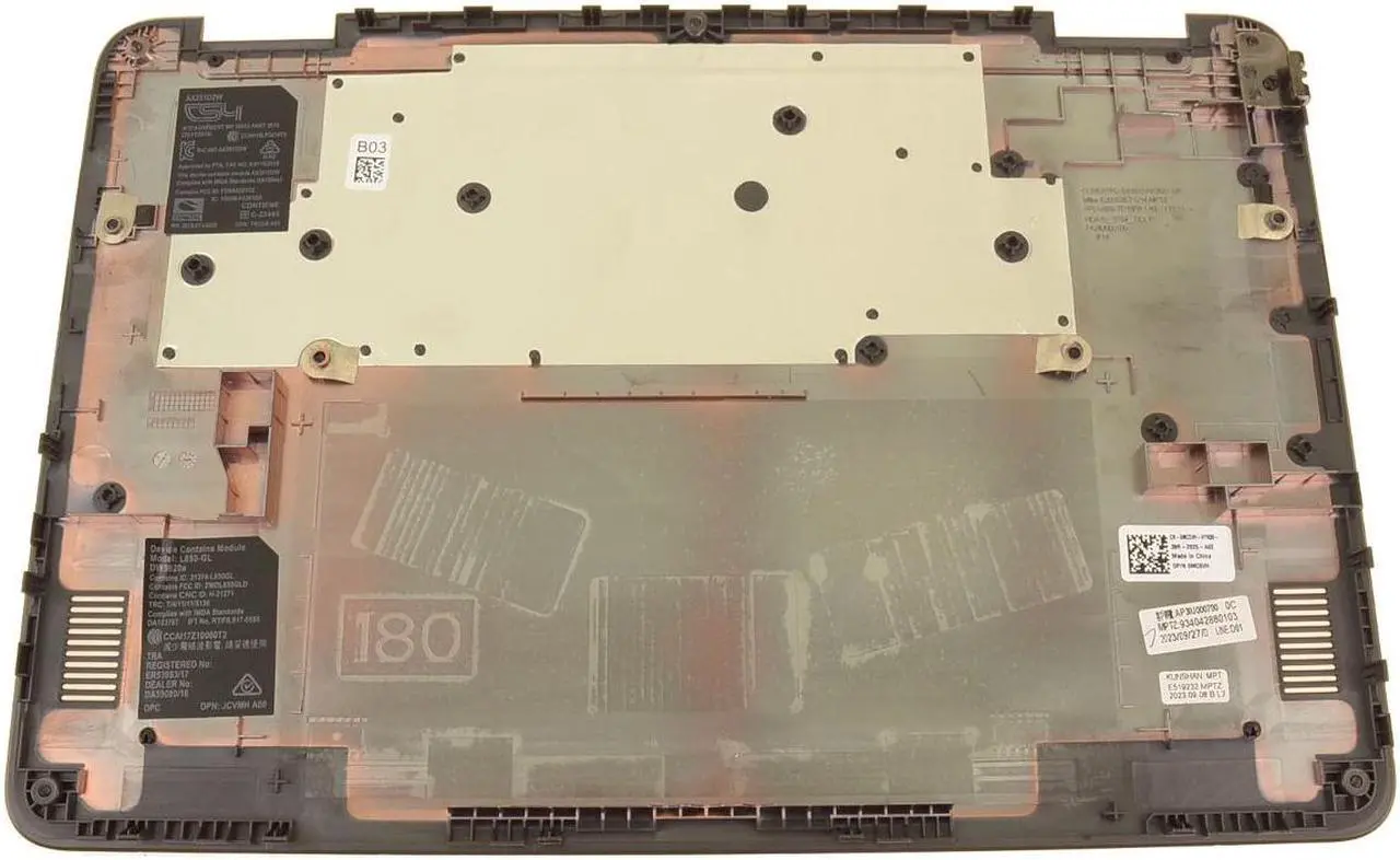 Refurbished: Dell OEM Chromebook 3110 Laptop Bottom Base Cover Assembly ...