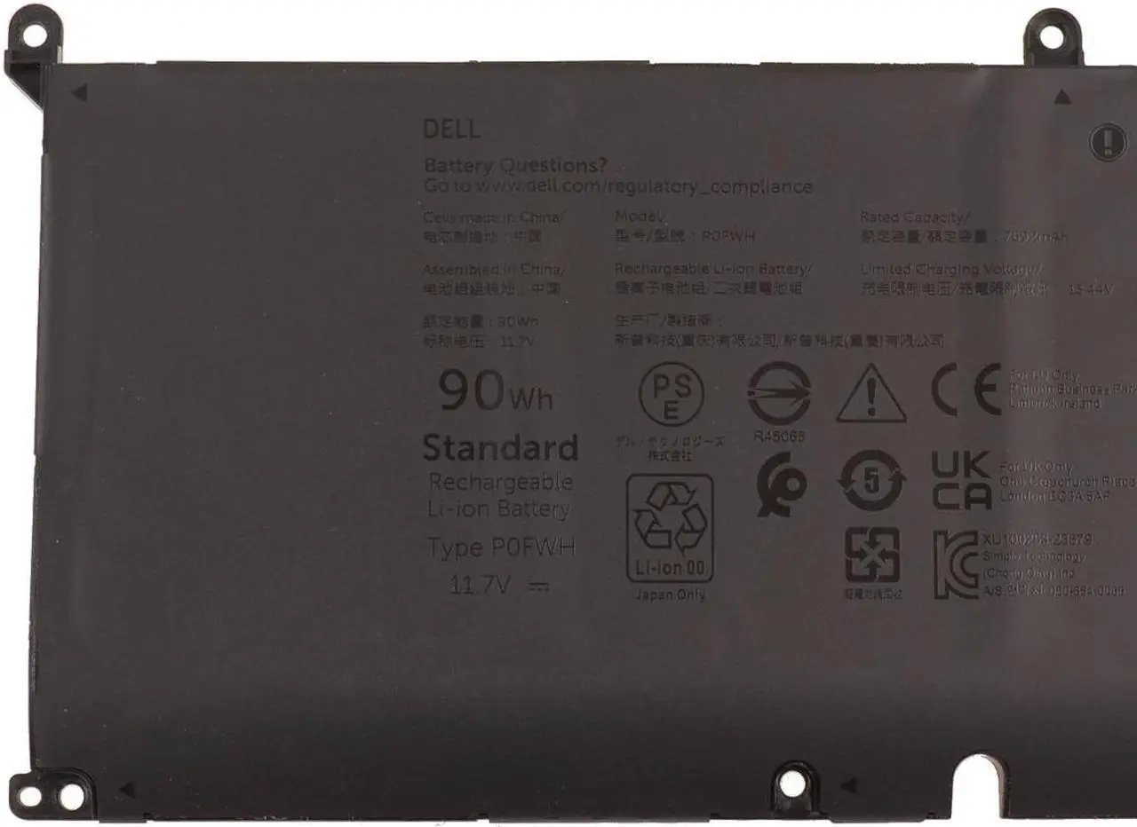 Used - Acceptable: Dell OEM Original Alienware m16 R2 90Wh 6-cell ...