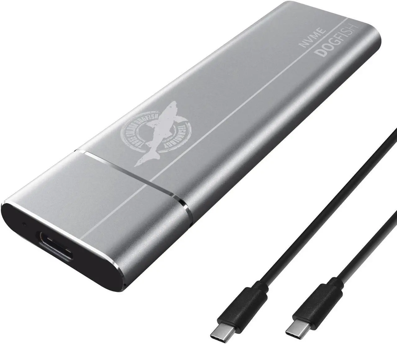 Dogfish Portable External SSD 512GB Pcie Nvme Super Speed 10Gbps ...