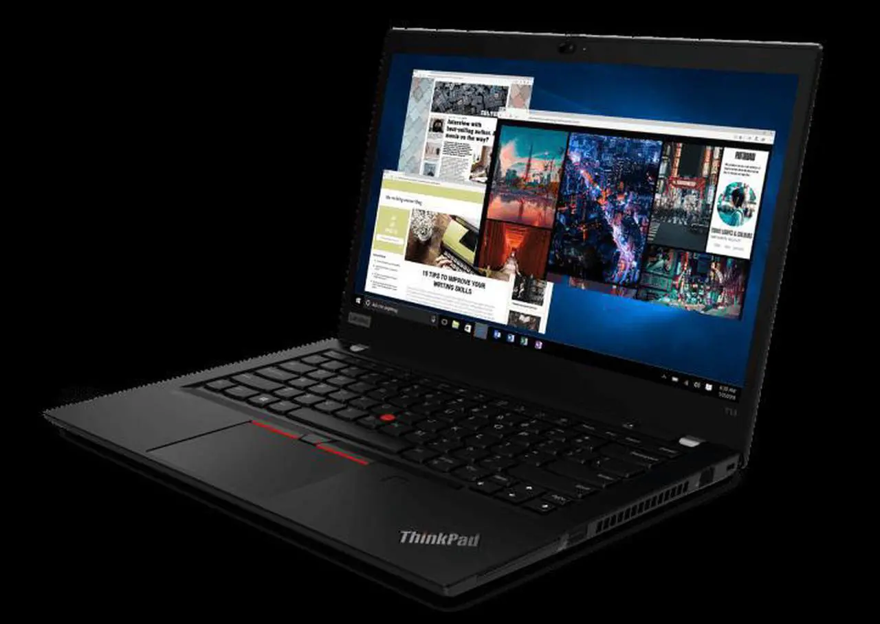 Refurbished: Lenovo ThinkPad T14 Gen 1 Business Laptop, 14" UHD (3840x2160), 10th Gen Intel Core ...