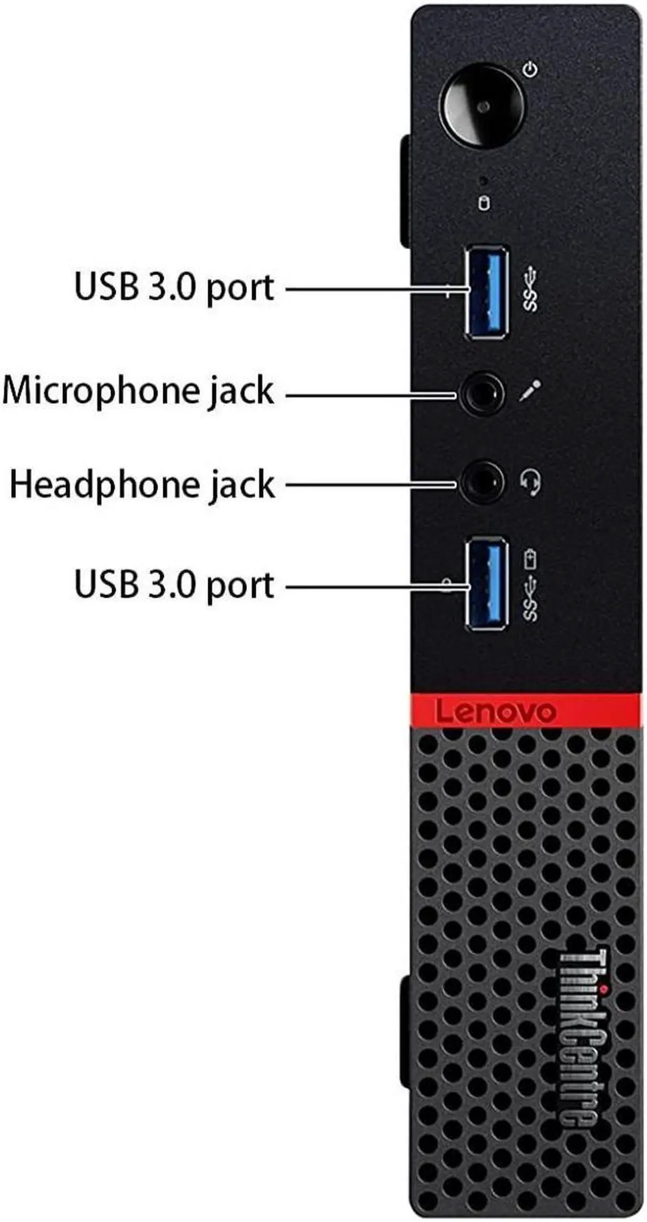 Refurbished: Lenovo Thinkcentre M700 Tiny Form Factor (MFF) Desktop ...