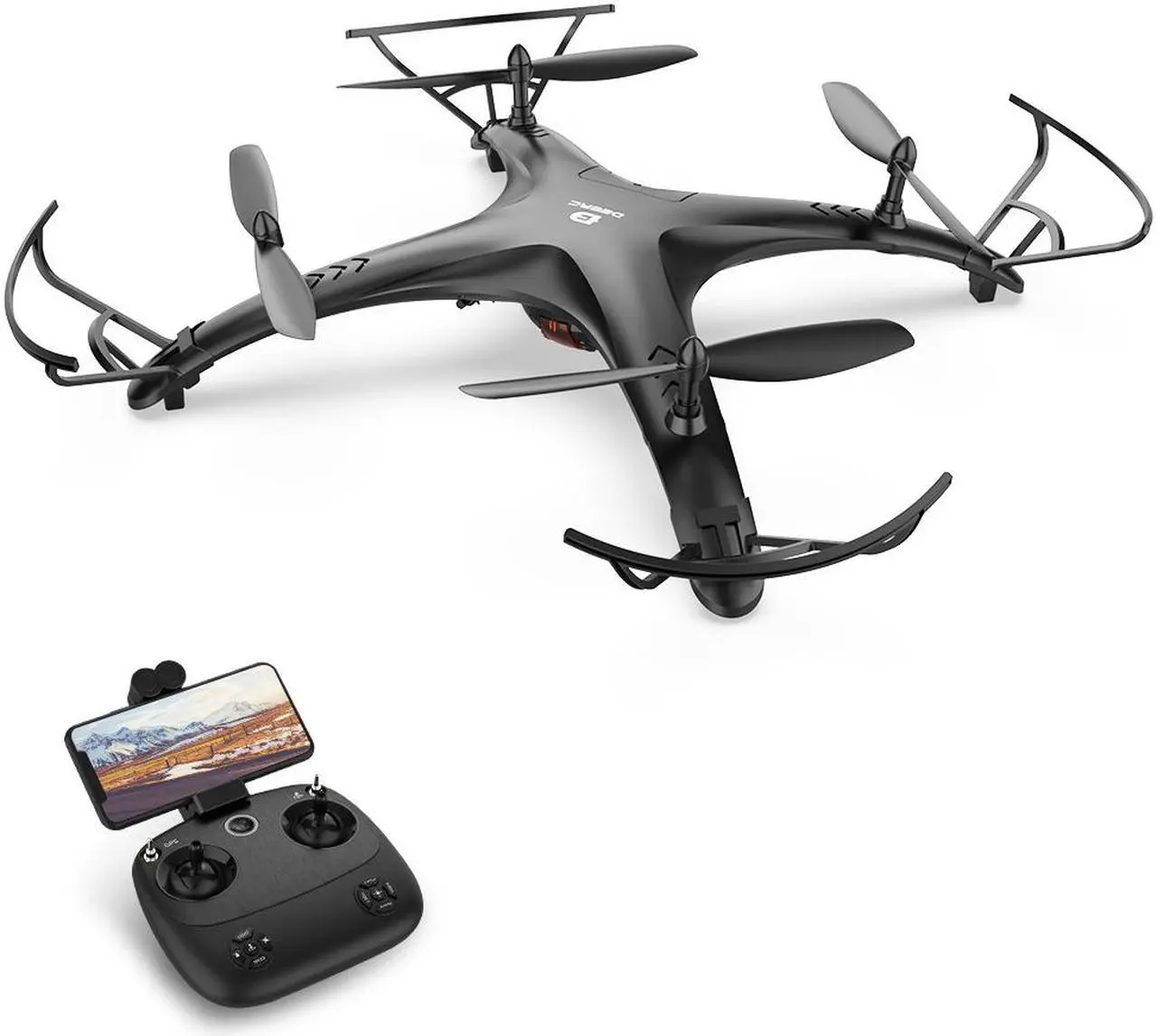 DEERC DE24 FPV GPS Drone with 1080p Camera 5G Wifi Custom Fly - Newegg.com
