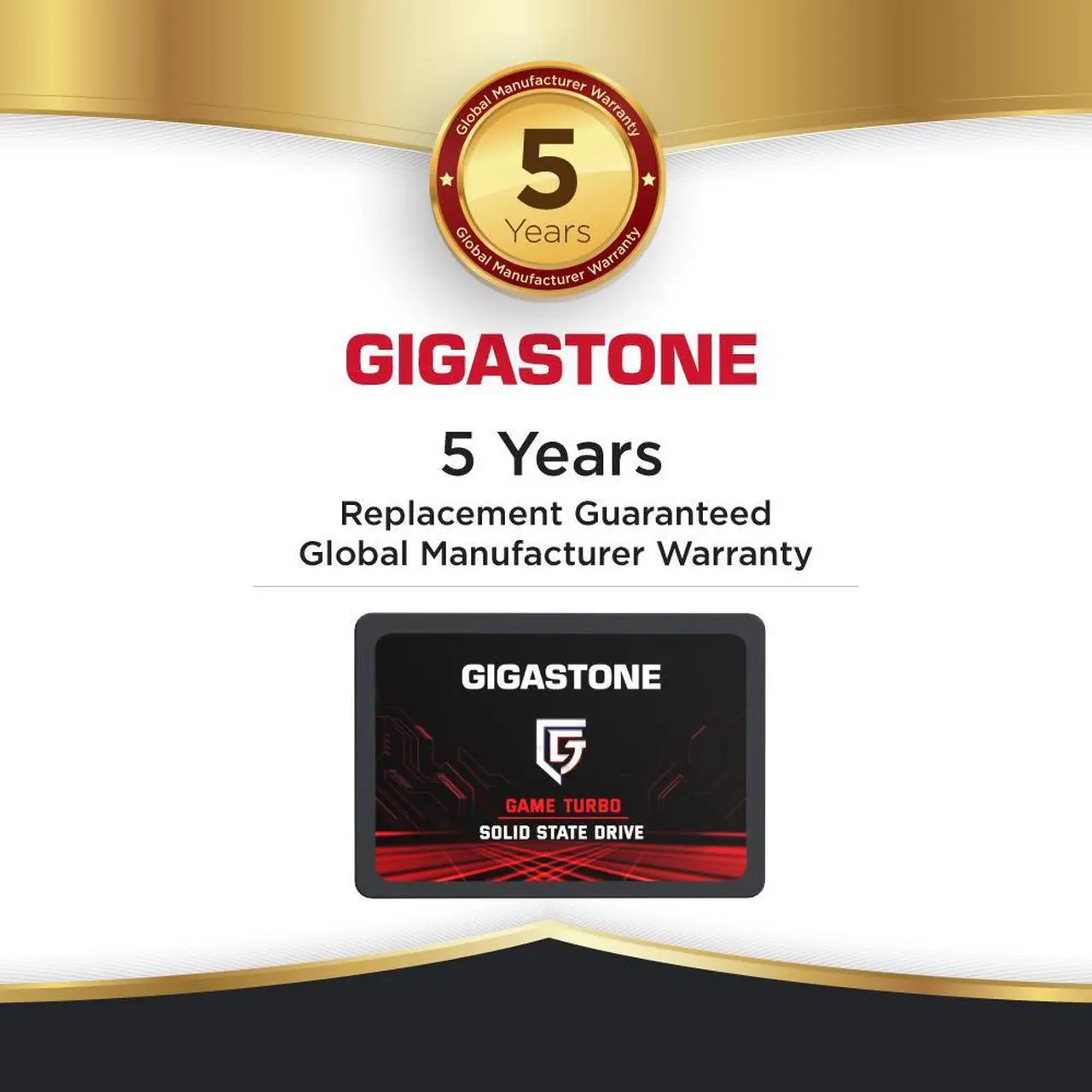 Gigastone Game Turbo 2-Pack 1TB SSD SATA III 6Gb/s. 3D NAND 2.5" Internal Solid State Drive ...