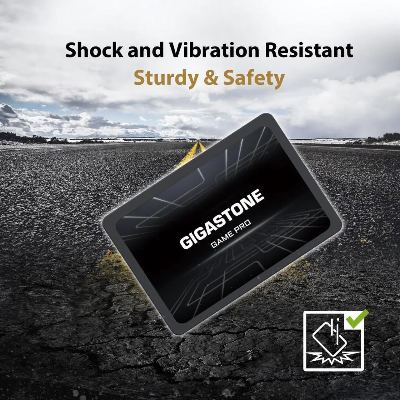 Gigastone Game Pro 1TB SSD SATA III 6Gb/s. 3D NAND 2.5" Internal Solid State Drive, Read up to ...