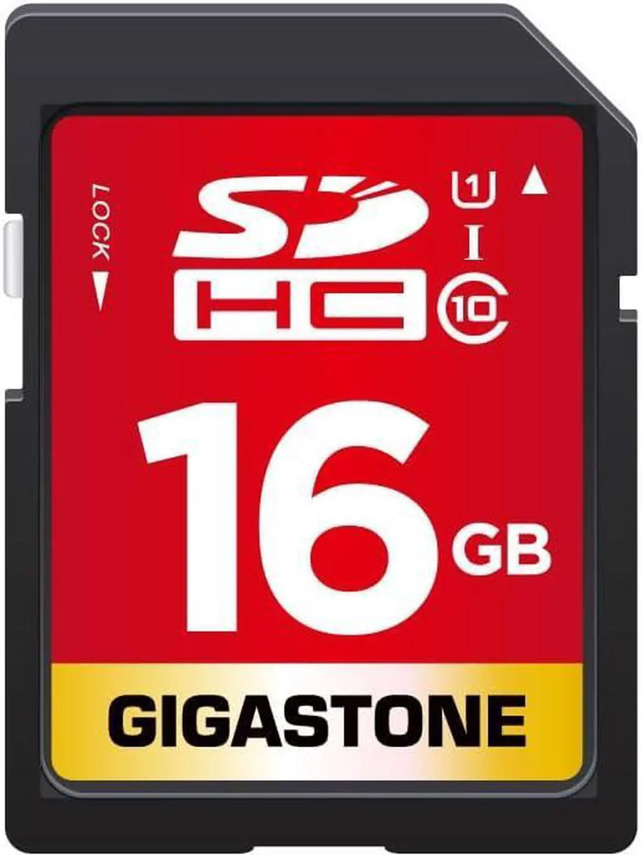 GIGASTONE 16GB SD Card UHS-I U1 Class 10 SDHC Memory Card High-Speed ...